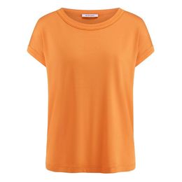 Peter Hahn - Rundhals-Shirt, orange, Gr. 38 / S