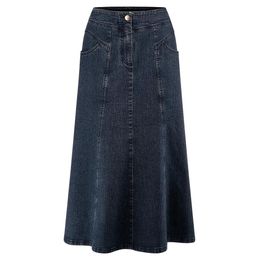 Peter Hahn - Rock, denim, Gr. 44 / L - Baumwolle