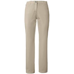 Brax - Feminine Fit Hose Modell Nicola, beige, Gr. 22 - Baumwolle
