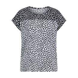 Peter Hahn - Tupfen-Bluse, schwarz, Gr. 36 / S