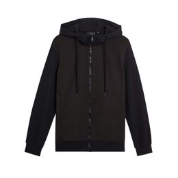 Lyle & Scott Lyle & Scott - "Hybrid" Hoodie mit durchgehendem Rei&szlig;verschluss f&uuml;r Herren, Softshell (Schwarz)