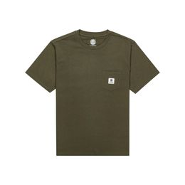 Element HERRENMODE T-SHIRT BASIC PKT GR&Uuml;N