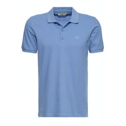 Way of Glory Herren Way of Glory Herren Premium Poloshirt aus hochwertigem Pikee hellblau
