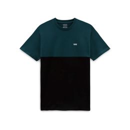 Vans HERRENMODE T-SHIRT MN COLORBLOCK TEE GR&Uuml;N