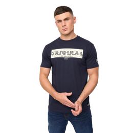 CrossHatch - "Kratmoss" T-Shirt f&uuml;r Herren (Marine)