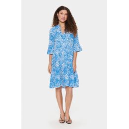 Saint Tropez Kleid Casual fit Campanula Soft Zigzag multicolour