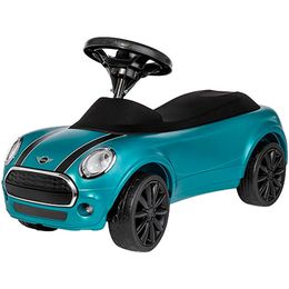 Rutscherauto Ferbedo "FerbedoCar MINI, t&uuml;rkis", blau (t&uuml;rkis), Rutschautos, KinderB:28cm H:30cm T:74cm, Kunststoff, mit Fl&uuml;sterreifen und Hupe, B:28cm H:30cm T:74cm