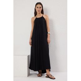 Gerades, locker fallendes Maxikleid f&uuml;r Damen, l&auml;ssig/leger f&uuml;r den Alltag