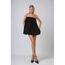 R&ouml;hren-Top Ballon Mini-Kleid