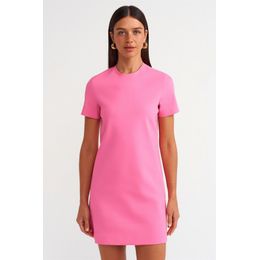 Nahtloses Mini Shiftkleid mit Rei&szlig;verschluss