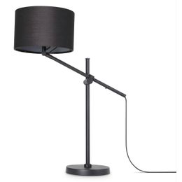 Paco Home Tischleuchte "TOM", schwarz, 1, &Oslash; 28cm H: 78,1cm, Leuchten, mit kompatiblen Dimmer und Leuchtmittel, Tischleuchte