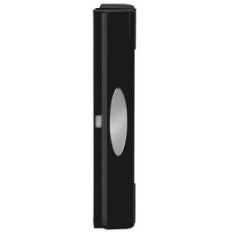 Folienspender Wenko "Modell Perfect-Cutter", schwarz, B:38cm H:5,2cm L:6,7cm T:6,7cm, Edelstahl, Kunststoff, K&uuml;chenrollenhalter, f&uuml;r Folienrollen bis 33 cm Breite, f&uuml;r Alufolien und Frischhaltefolien