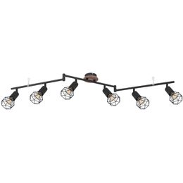 Globo LIGHTING Deckenstrahler "XARA I", schwarz, 1 Stk., Leuchten, Deckenspot, beweglich, Flur, Wohnzimmer, Deckenstrahler