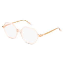 Fielmann ABC 092 FA EMMA Brille Damen | Fassung: Vollrand, Geometrisch, Rose Transparent
