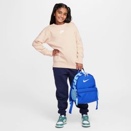 Rucksack Nike "Y NK BRSLA JDI MINI BKPK", blau (game royal, university blau, wei&szlig;), Rucks&auml;cke, Kinder, Obermaterial: 100% Polyester, Rucksack, Kinder Rucksack, kompakte Gr&ouml;&szlig;e, aus Polyester