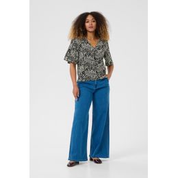 Cream Kurzarm-Bluse CRAdelena Regular fit black