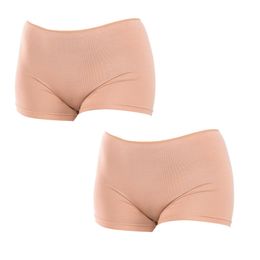 Packung mit 2 Bambus-Boxershorts f&uuml;r Frauen Q901