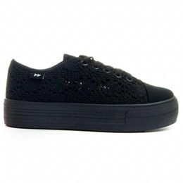 Montevita Sneaker Drillsport6 in Schwarz