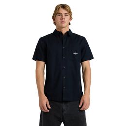 Kurzarmhemd Quiksilver "Diamond", Herren, Gr. M, US-Gr&ouml;&szlig;en, schwarz, Obermaterial: 100% Baumwolle., Hemden