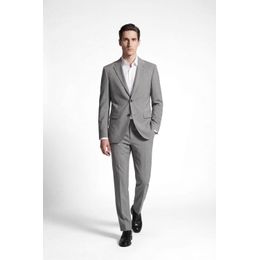 Anzug Thomas Goodwin "2285", Herren, Gr. 46, Normalgr&ouml;&szlig;en, grau, 69% Polyester, 29% Viskose, 2% Elasthan, unifarben, gerade, Anz&uuml;ge, mit zwei seitlichen R&uuml;ckenschlitzen