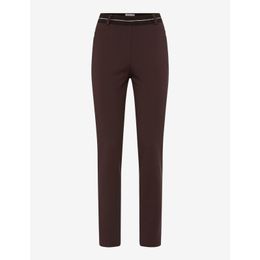 Raphaela by Brax Damen Schlupfhose Style LILLYTH DARK CHOCOLATE, dunkelbraun, Gr. 36