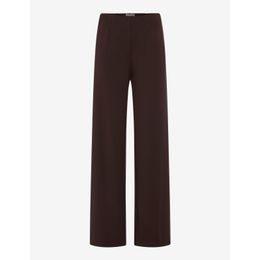 Raphaela by Brax Damen Marlenehose Style LILLYTH FLARED DARK CHOCOLATE, dunkelbraun, Gr. 34