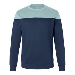 K&Uuml;BLER WORKWEAR K&Uuml;BLER Sweatshirt dunkelblau/eisblau XXL ; K&uuml;bler Workwear (5222 6406-4844-XXL)