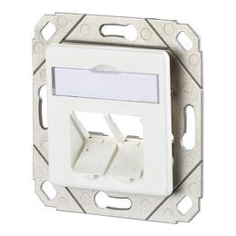 BTR NETCOM Keystone Dose UPk 2Port leer rws 130B20D21102KE ; Metz Connect)