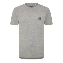 Original Penguin - "Basic" T-Shirt f&uuml;r Herren, Rundhalsausschnitt (Grau meliert)