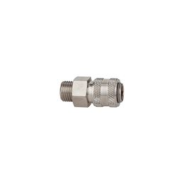 Riegler Schnellverschlusskupplung NW 5 &raquo;connect line&laquo;, MS vern., G 1/4 AG (243.19-N E)