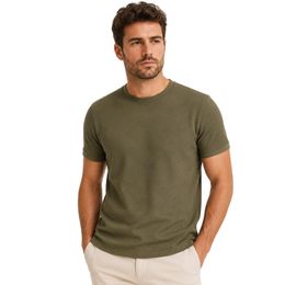 Threadbare. Threadbare - "Gosford" T-Shirt f&uuml;r Herren/Damen Unisex, Regul&auml;r (Khakigr&uuml;n)