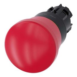 Siemens Dig.Industr. Not-Halt-Pilzdrucktaster 22mm, rund, rot 3SU1000-1HA20-0AA0 (3SU10001HA200AA0)