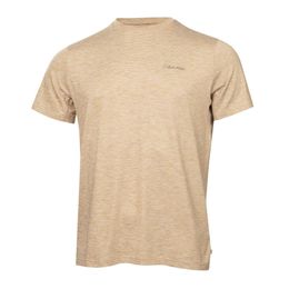 Calvin Klein - T-Shirt f&uuml;r Herren, Emblem (Khaki)