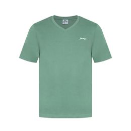 Slazenger - T-Shirt f&uuml;r Herren, Baumwolle (Hellgr&uuml;n)