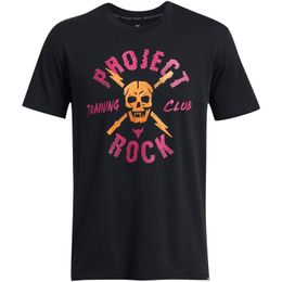Under Armour - "Project Rock" T-Shirt f&uuml;r Herren (Schwarz)