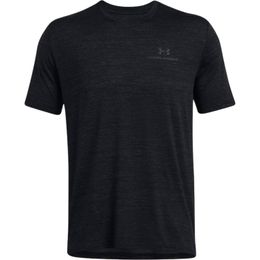 Under Armour - "Vanish" T-Shirt f&uuml;r Herren, Rundhalsausschnitt (Schwarz)