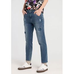 More & More More & More Jeans - Boyfriend fit - in Blau - 67% | Gr&ouml;&szlig;e 40 | Damenjeans