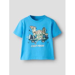 name it Shirt "Dellan" in Blau - 70% | Gr&ouml;&szlig;e 98 | Kinder-oberteile