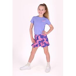 B.Nosy Shorts "Raven" in Rosa/ Blau - 35% | Gr&ouml;&szlig;e 122/128 | Kinderhosen