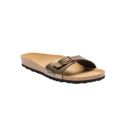 Sunbay Pantoletten "Jasmin" in Braun - 64% | Gr&ouml;&szlig;e 37 | Damen-pantoletten