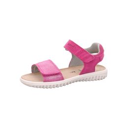 Superfit Leder-Sandalen "Sparkle" in Pink - 38% | Gr&ouml;&szlig;e 33 | Kindersandalen