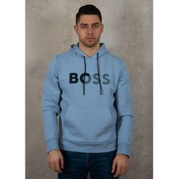 HUGO BOSS Fashion Hoodie in Hellblau - 41% | Gr&ouml;&szlig;e 3XL | Herren-sweatshirts-jacken