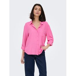 Jacqueline de Yong JDY Hemd in Pink - 55% | Gr&ouml;&szlig;e M | Damen-blusen