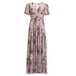 Swing Kleid in Rosa/ Bunt - 73% | Gr&ouml;&szlig;e 40 | Damen-kleider