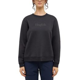 Hagl&ouml;fs Hagl&ouml;fs Sweatshirt in Schwarz - 51% | Gr&ouml;&szlig;e XL | Damen-sweatshirts-jacken