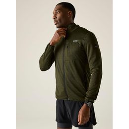 Regatta Funktionsjacke "Hillden" in Khaki - 74% | Gr&ouml;&szlig;e L | Herren-outdoorjacken