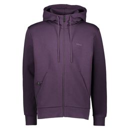 HUGO BOSS Fashion Sweatjacke in Lila - 36% | Gr&ouml;&szlig;e XL | Herren-sweatshirts-jacken