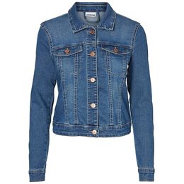 Noisy may Jeansjacke "Debra" in Blau - 50% | Gr&ouml;&szlig;e XS | Damenjacken