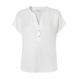 TATUUM Bluse in Wei&szlig; - 55% | Gr&ouml;&szlig;e 38 | Damen-blusen