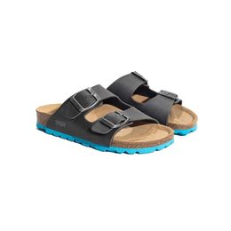 Sunbay Pantoletten "Trefle" in Dunkelgrau - 61% | Gr&ouml;&szlig;e 32 | Clogs-pantoletten-kinder